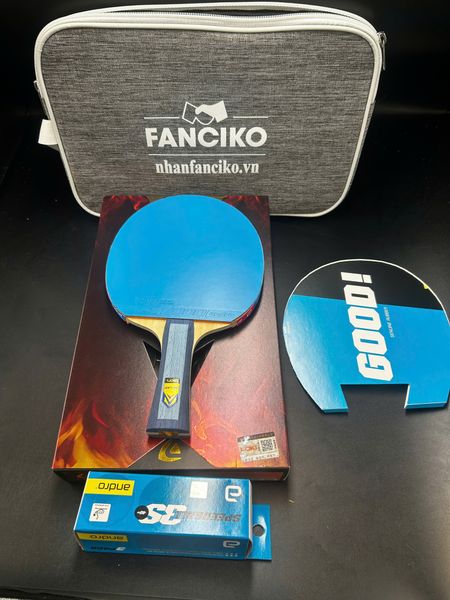 Combo cốt vợt Loki RXTON 7 PRO kết hợp đôi mặt vợt Andro Good – Nhân ...