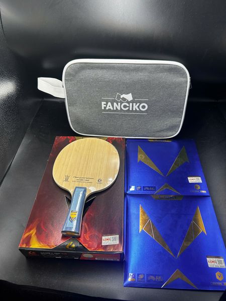 Combo cốt vợt Loki RXTON 7 PRO kết hợp đôi mặt vợt Loki V – Nhân Fanciko