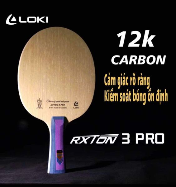 Cốt vợt LOKI RXTON 3 PRO – Nhân Fanciko