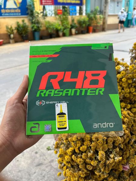 Mặt vợt Andro Rasanter R48 – Nhân Fanciko