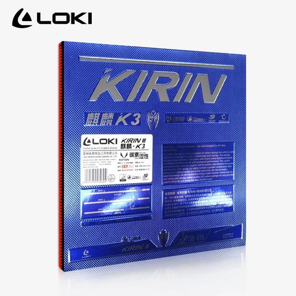 Mặt vợt Loki Kirin K3 – Nhân Fanciko