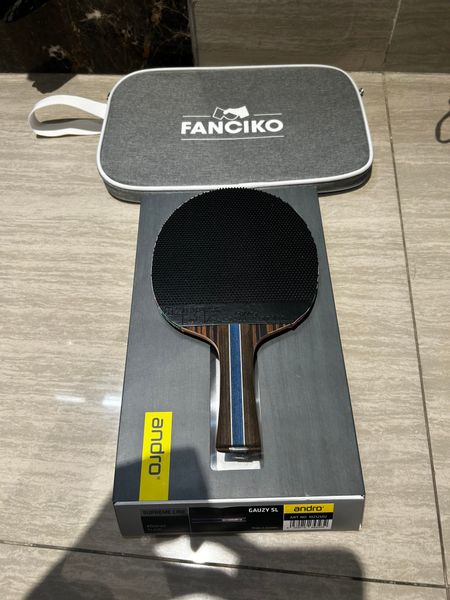 Combo cốt vợt Andro GAUZY SL OFF SUPREME LINE kết hợp với mặt vợt Andr ...