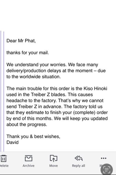 Thông tin về cốt vợt Andro Treiber Z, Treiber Q, Treiber K – Nhân Fanciko