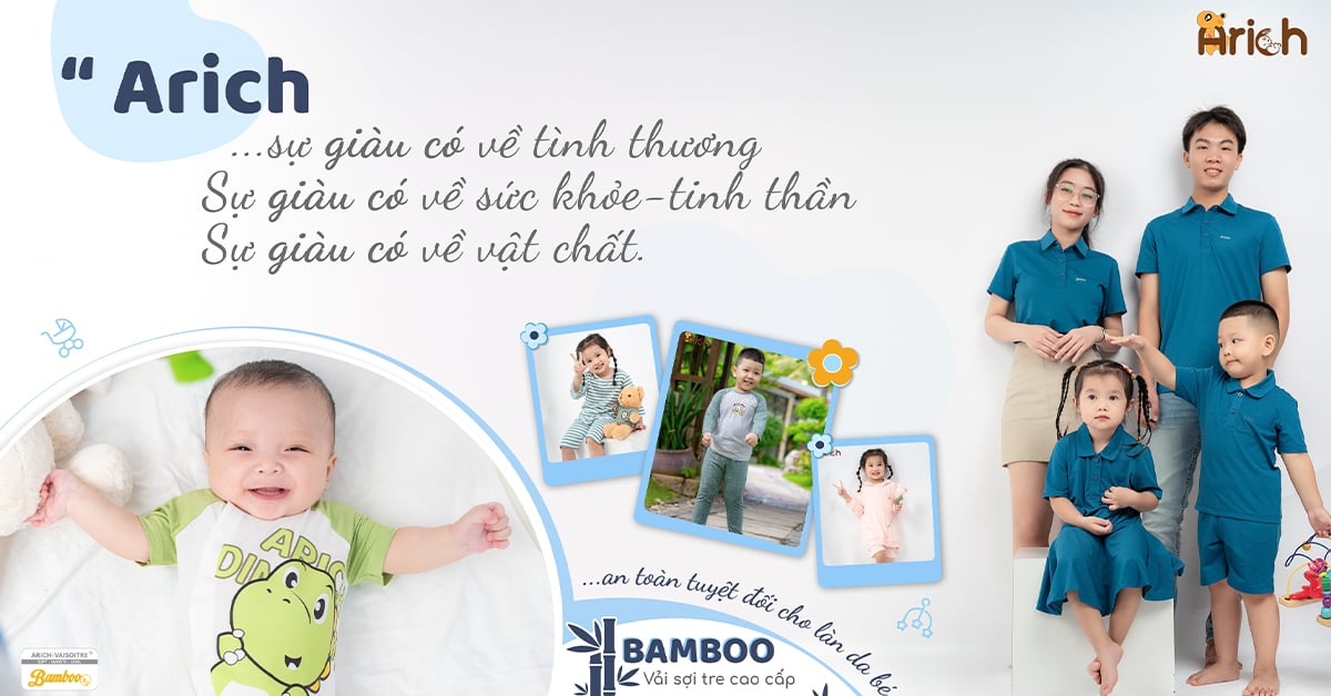 Arich vải sợi tre