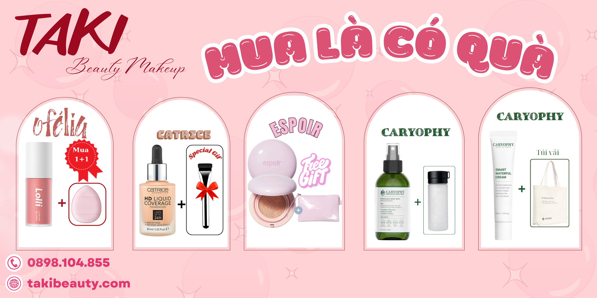 Taki Beauty Makeup - Mỹ phẩm trang điểm chuyên nghiệp