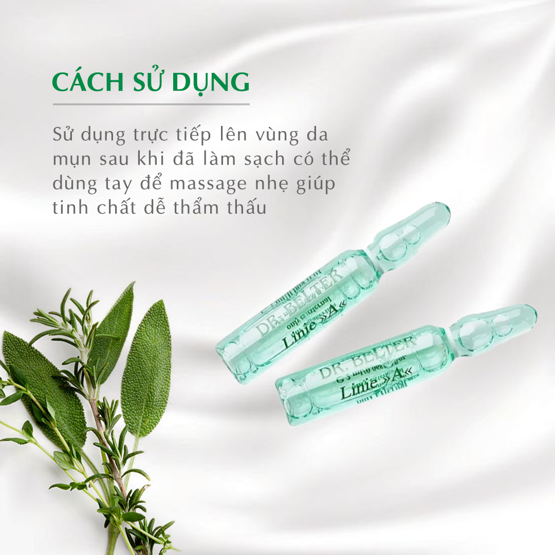 Tinh chất dành cho da dầu mụn Dr.Belter 0524 »Linie A« Ampoule 2ml. – Beauty Choice