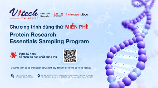 CHƯƠNG TRÌNH DÙNG THỬ MIỄN PHÍ – PROTEIN RESEARCH ESSENTIALS SAMPLING