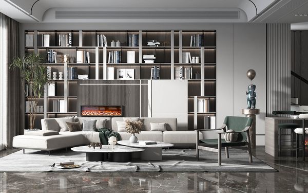 Thiết kế phòng khách ấn tượng – nahome