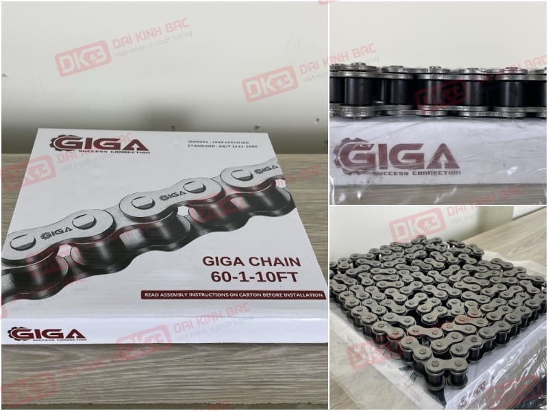 Xích công nghiệp GIGA 60-1-10FT