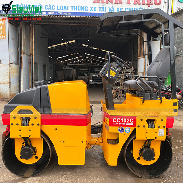 Xe lu 2,5 tấn Dynapac CC102 - Máy Xây Dựng Siêu Việt