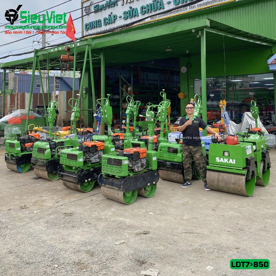 Thuê xe lu dắt tay thời gian LINH HOẠT, GIÁ TỐT chỉ từ 250k/ngày - Máy ...