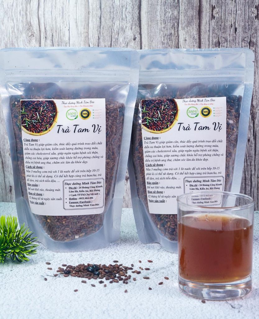 TRÀ TAM VỊ - GIẢI NHIỆT NHƯNG KHÔNG LÀM ÂM HOÁ – Thực dưỡng Minh Tâm Đức