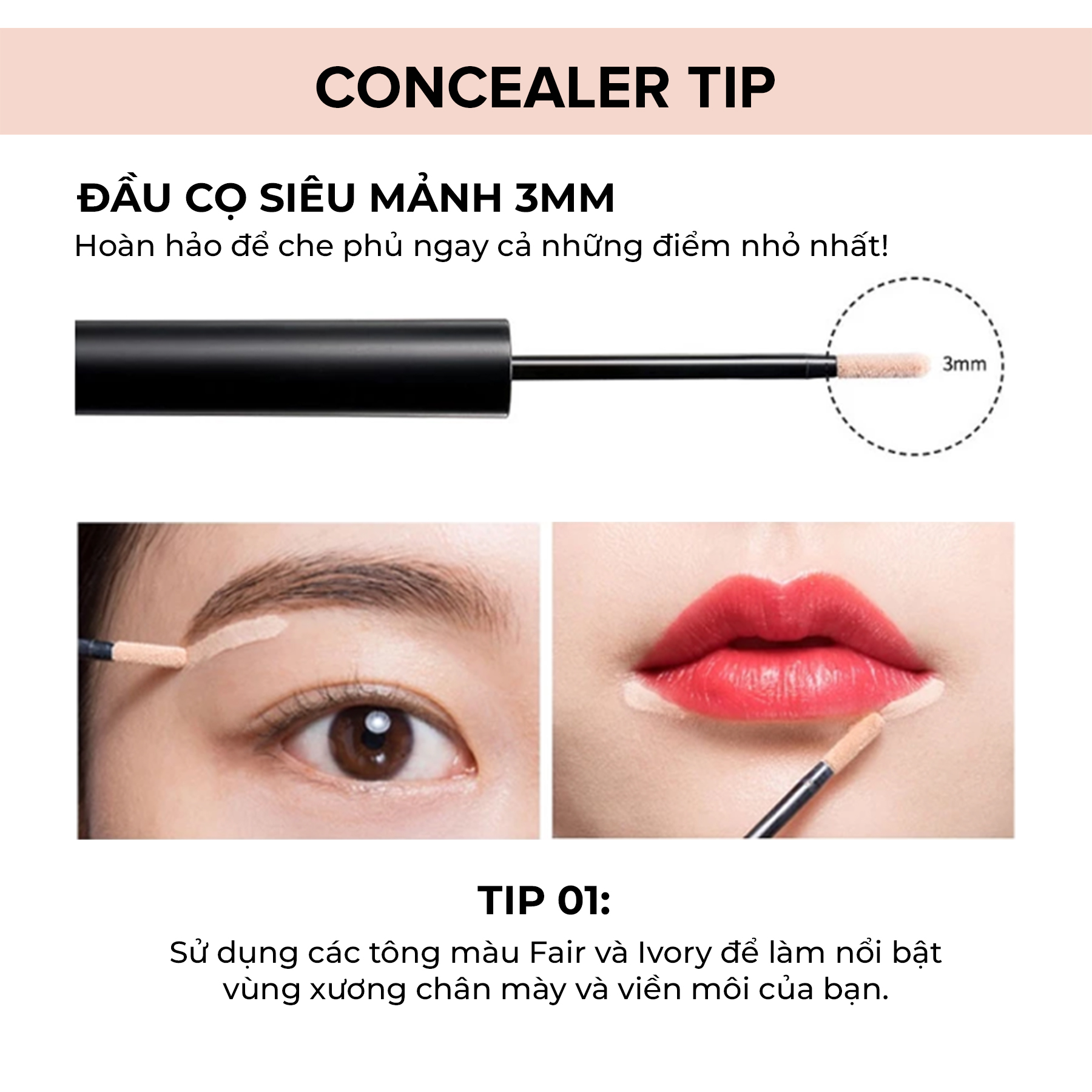 Kem che khuyết điểm CLIO KILL COVER AIRY-FIT CONCEALER – Dalicos