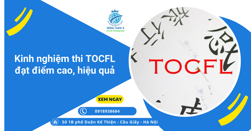 Kinh nghiệm thi TOCFL đạt điểm cao, hiệu quả – Du học Đông Nam Á