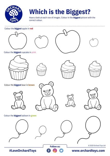 Activity Sheets – Kidozy - Orchard Toys Vietnam