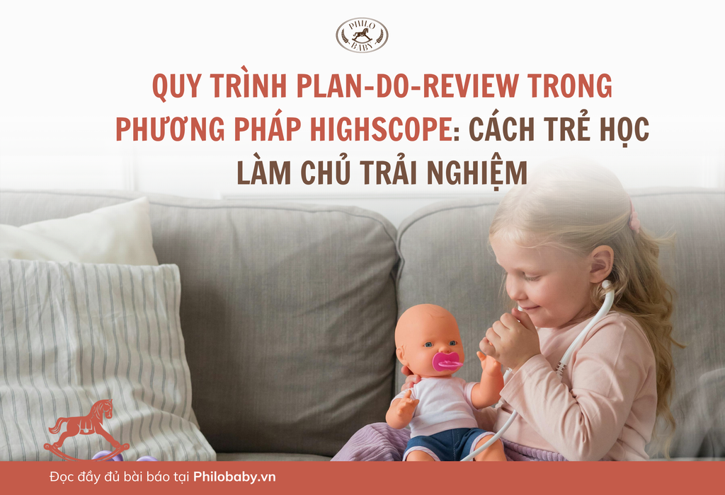 Quy trình Plan–Do–Review trong phương pháp HighScope – PHILOBABY