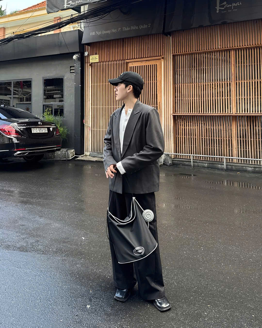 BUCKET BAG BLACK – Karatta Offical