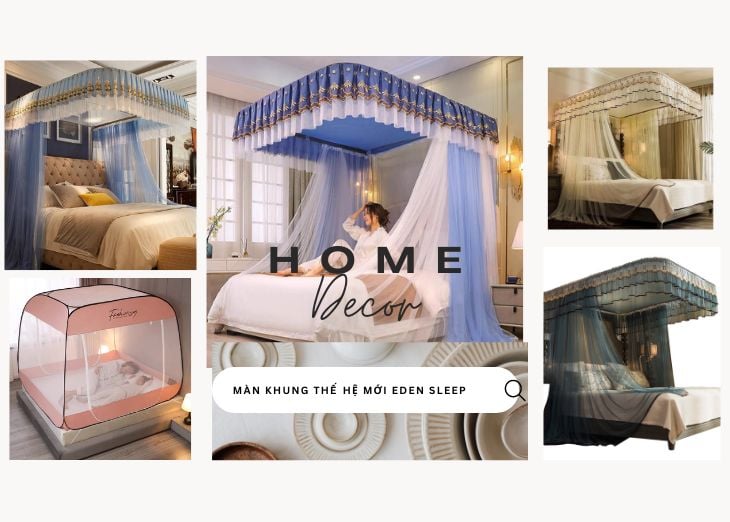 TOP 10 Màn khung không khoan tường BẢN NÂNG CẤP 2025 – EDEN SLEEP