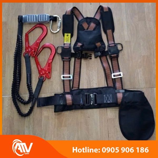 Dây Đai Bán Thân Hàn Quốc Kukje 2 Móc Nhôm - An Toàn Việt