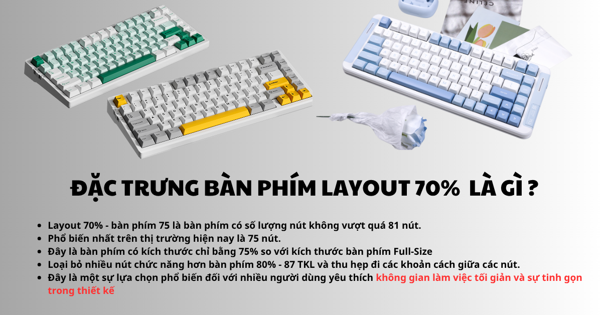 Bàn phím layout 7x – Thiên Bảo TechSpace