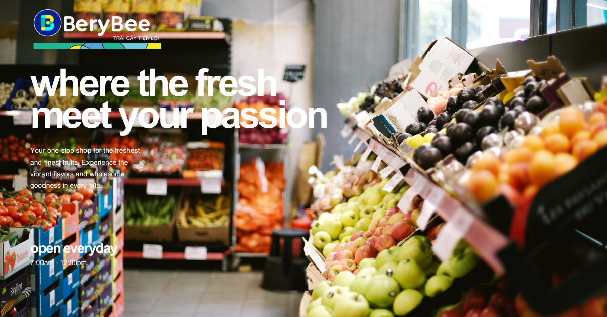 BeryBee|Chuỗi Trái Cây Nhập & Giỏ Quà Tặng Doanh Nghiệp
