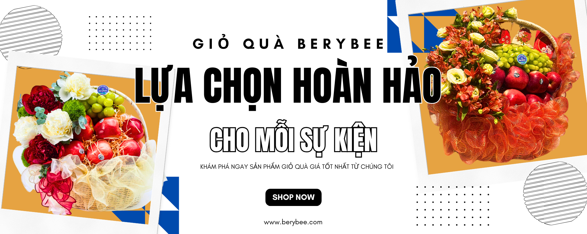 BeryBee|Chuỗi Trái Cây Nhập & Giỏ Quà Tặng Doanh Nghiệp