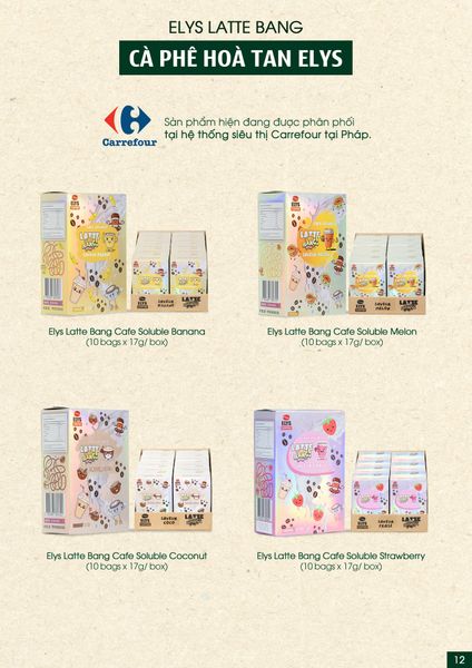 Elys Coffee - Latte Bang xuất khẩu 2 triệu hộp sang Châu Âu