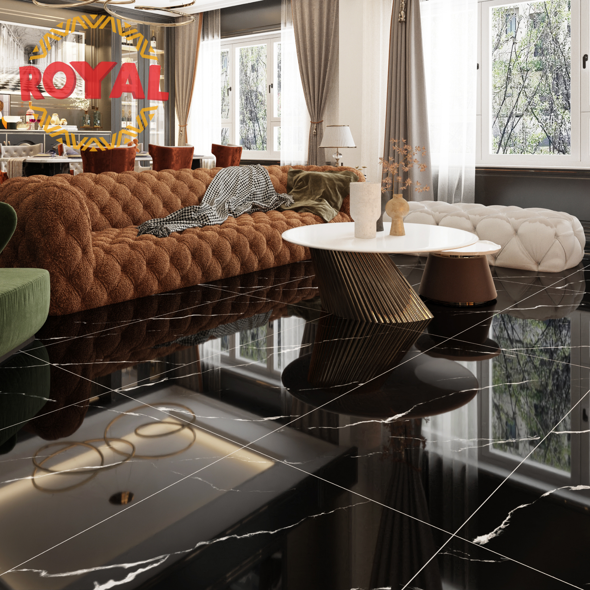 Royal Glass – A Masterpiece of High-Gloss Tiles – Royal Vietnam