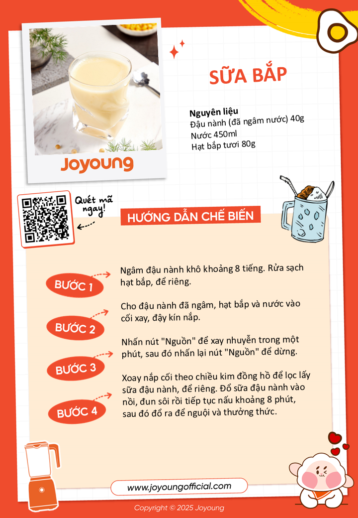 Sữa bắp – Joyoung