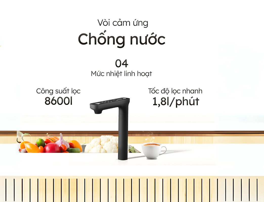 Máy lọc nước âm tủ bếp General Electric GE USH10 – Kingwater