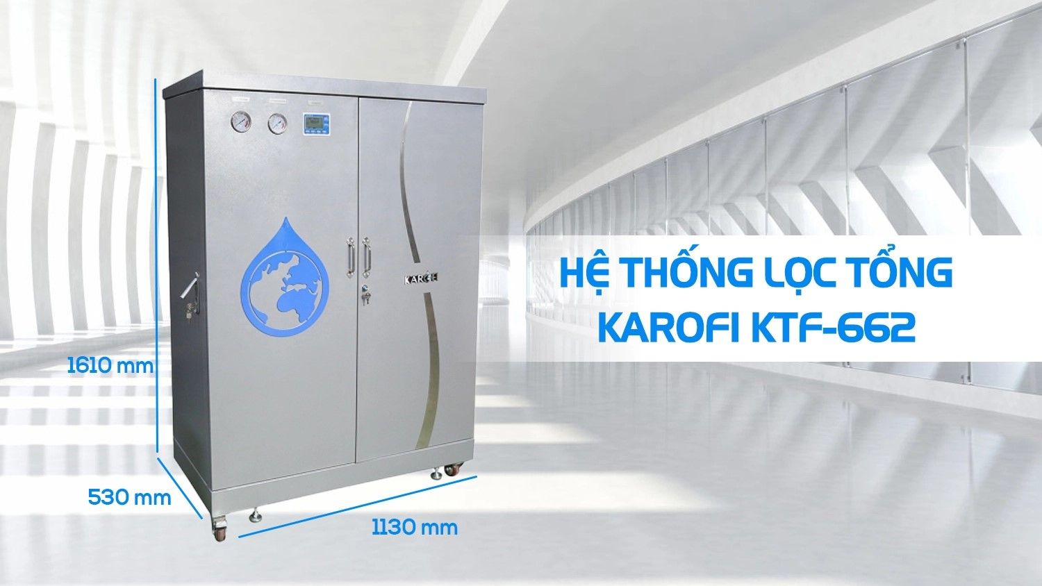 Hệ Thống Lọc Tổng Đầu Nguồn Karofi KTF-662 – Kingwater