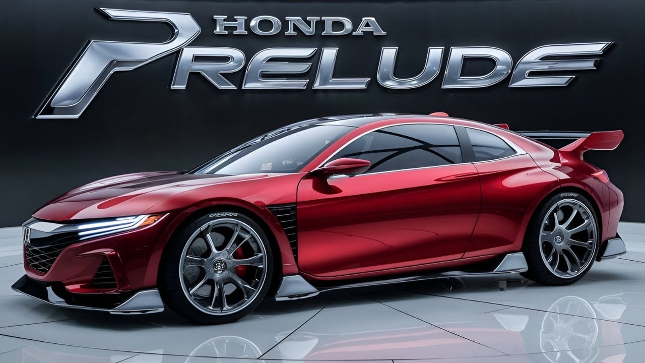 2026 Honda Prelude Unveiled Advanced Hybrid Performance & Style