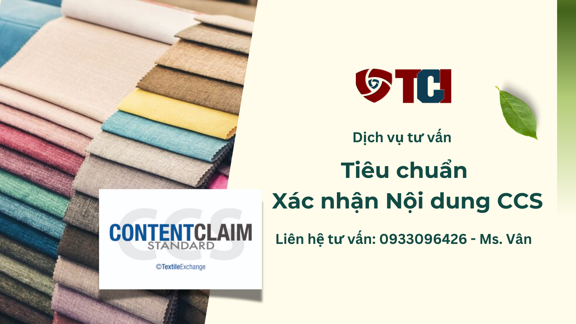 Giới thiệu chung về tiêu chuẩn CCS - Content Claim Standard – ISCvietnam