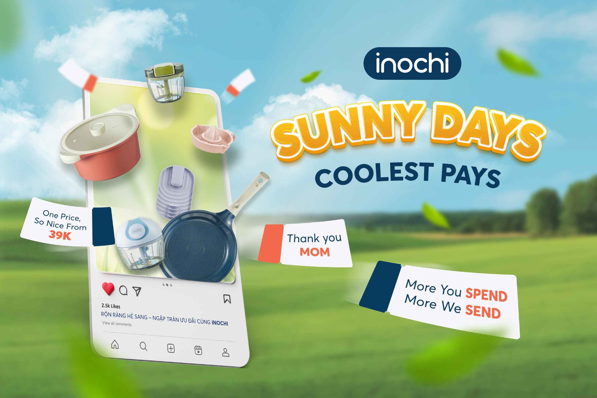 SUNNY DAYS - COOLEST PAYS – Inochi