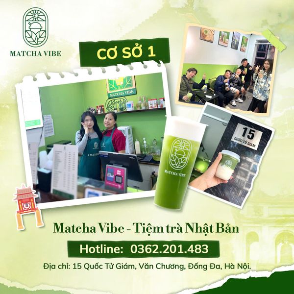 MATCHA VIBE – Tiệm Trà Nhật Bản