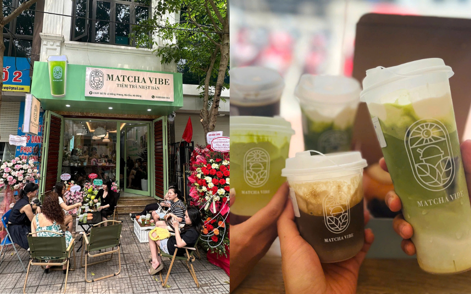 Matcha Vibe cơ sở 27 chính thức đổ bộ: +1 quán matcha ngon ở Hà Đông – Tiệm Trà Nhật Bản