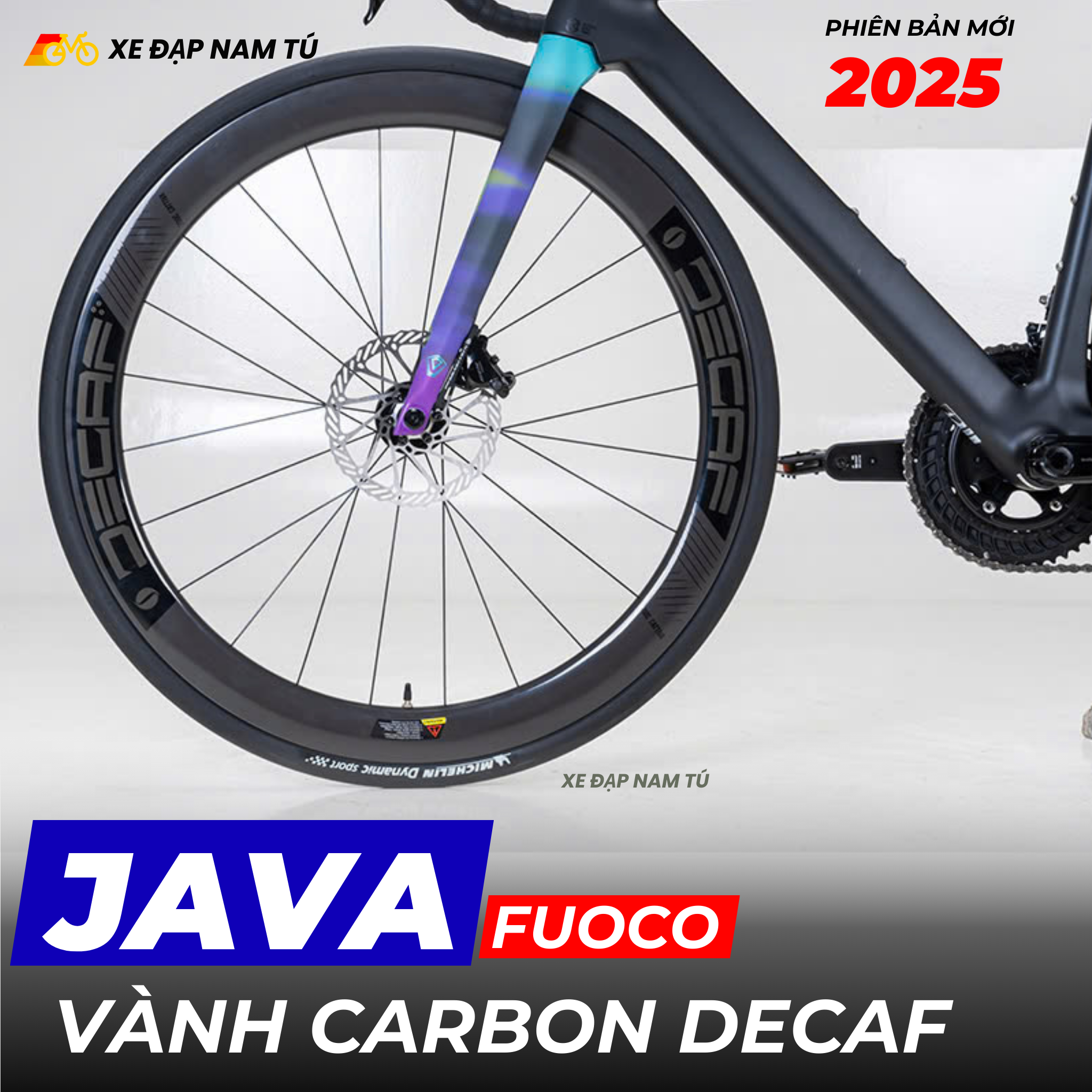 XE ĐẠP ĐUA JAVA FOUCO 2025 - FULL CARBON – Xe Đạp Nam Tú