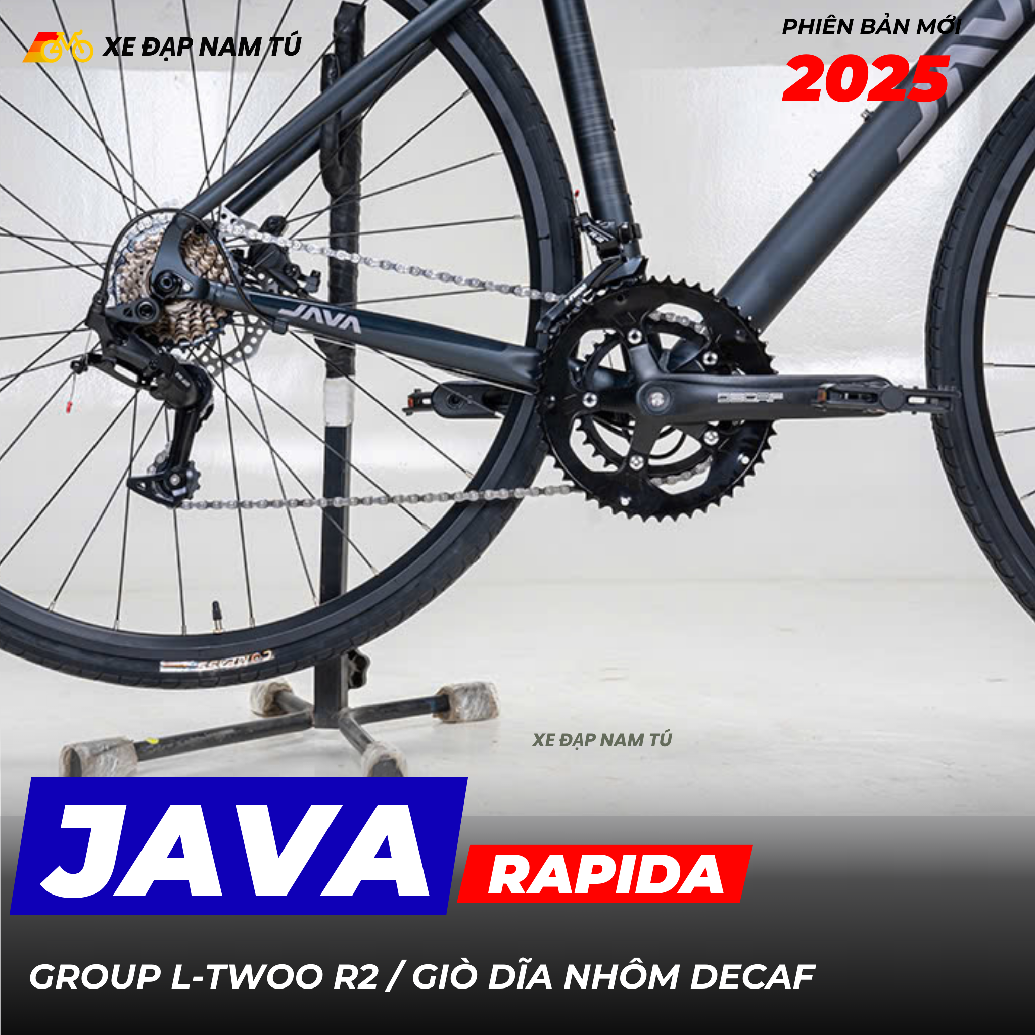 XE ĐẠP ĐUA JAVA RAPIDA - KHUNG SƯỜN NHÔM, PHANH ĐĨA DẦU THUỶ LỰC – Xe ...