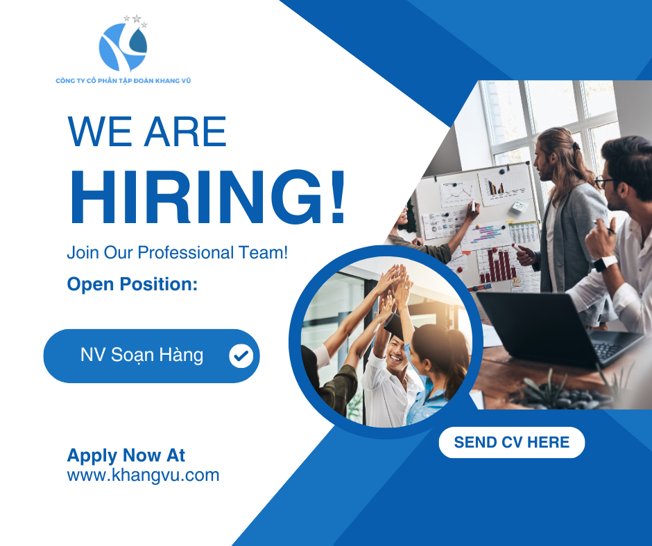 KV GROUP - JD vị trí NV Soạn Hàng – Khang Vu Group
