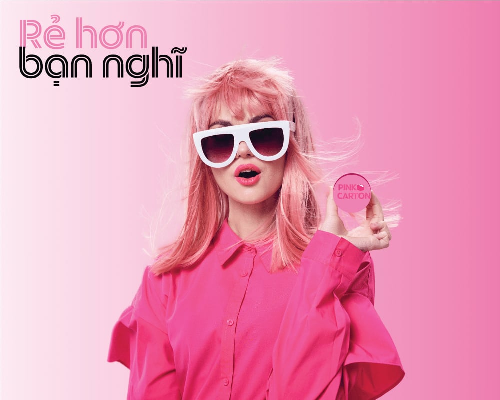 Pink Carton giá siêu rẻ