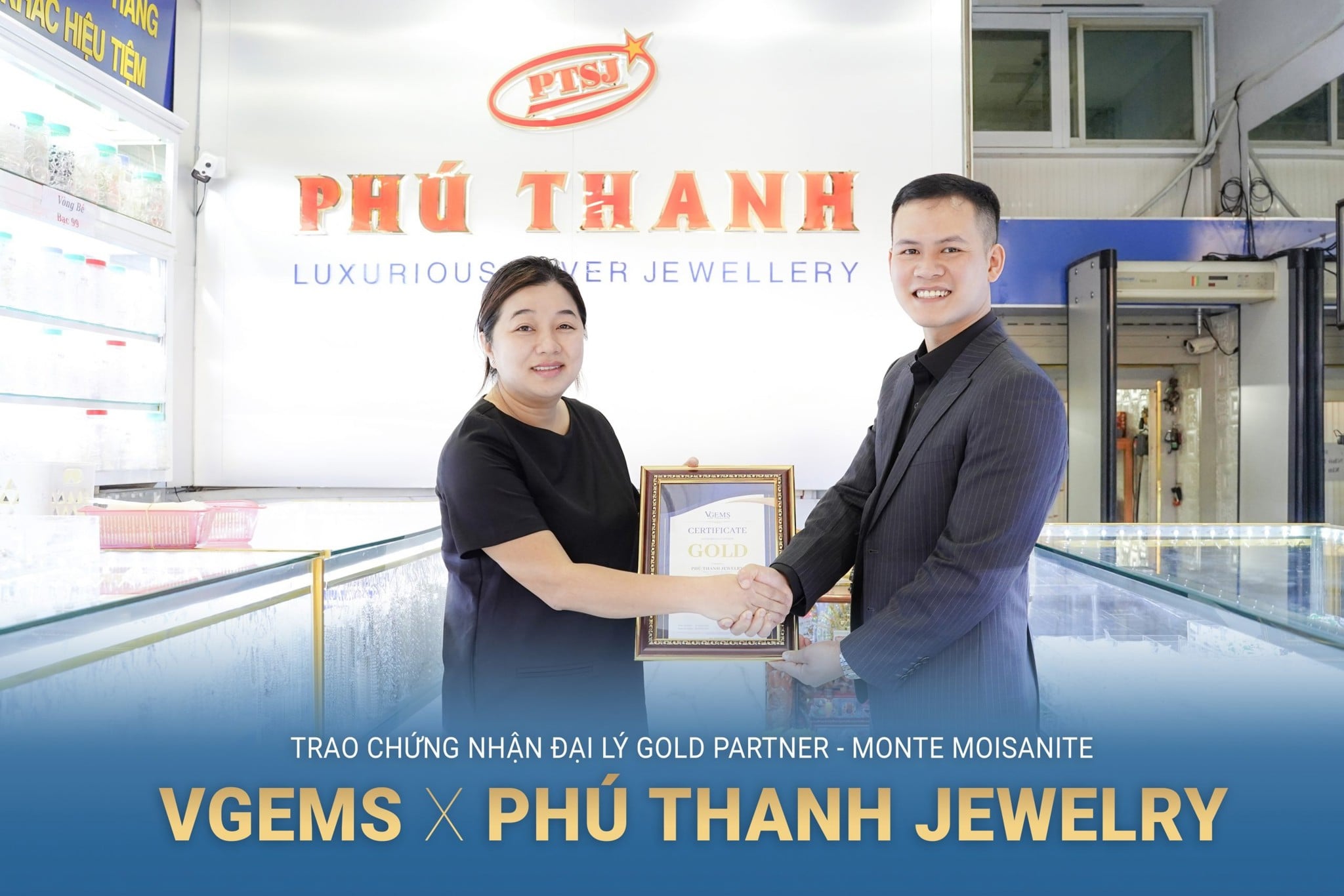 Phú Thanh Luxurious Silver Jewelry - Trở Thành Đại Lý GOLD PARTNER – VGEMS GLOBAL JEWELRY