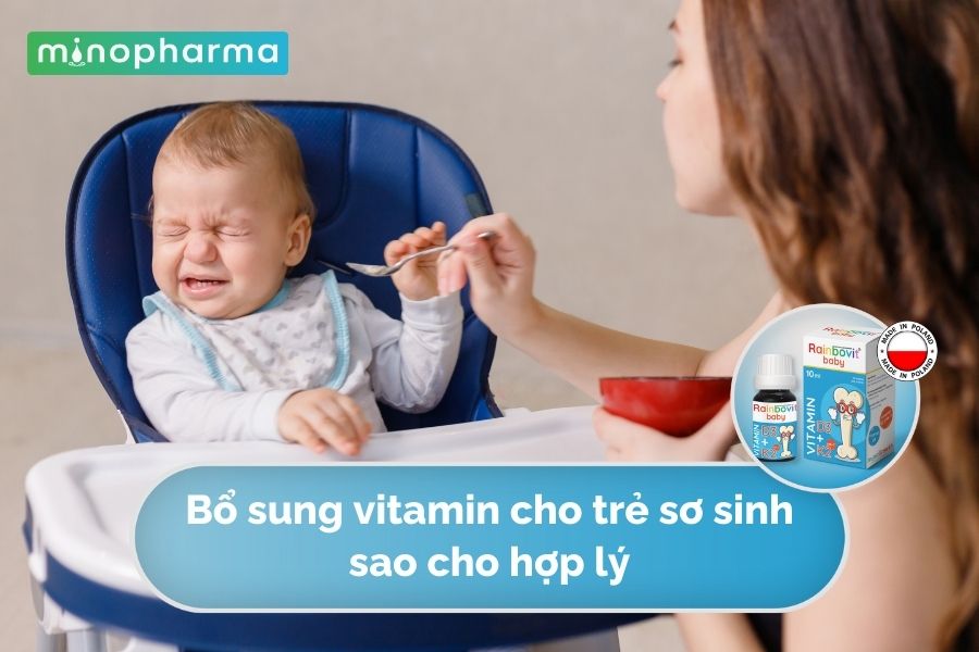 Bổ Sung Vitamin Cho Trẻ Sơ Sinh Sao Cho Hợp Lý. – MinoPharma
