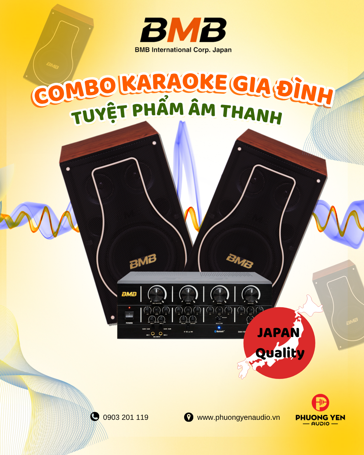 Karaoke BMB Home – Loa 3 đường tiếng, ampli dễ dùng, hàng chính hãng ...