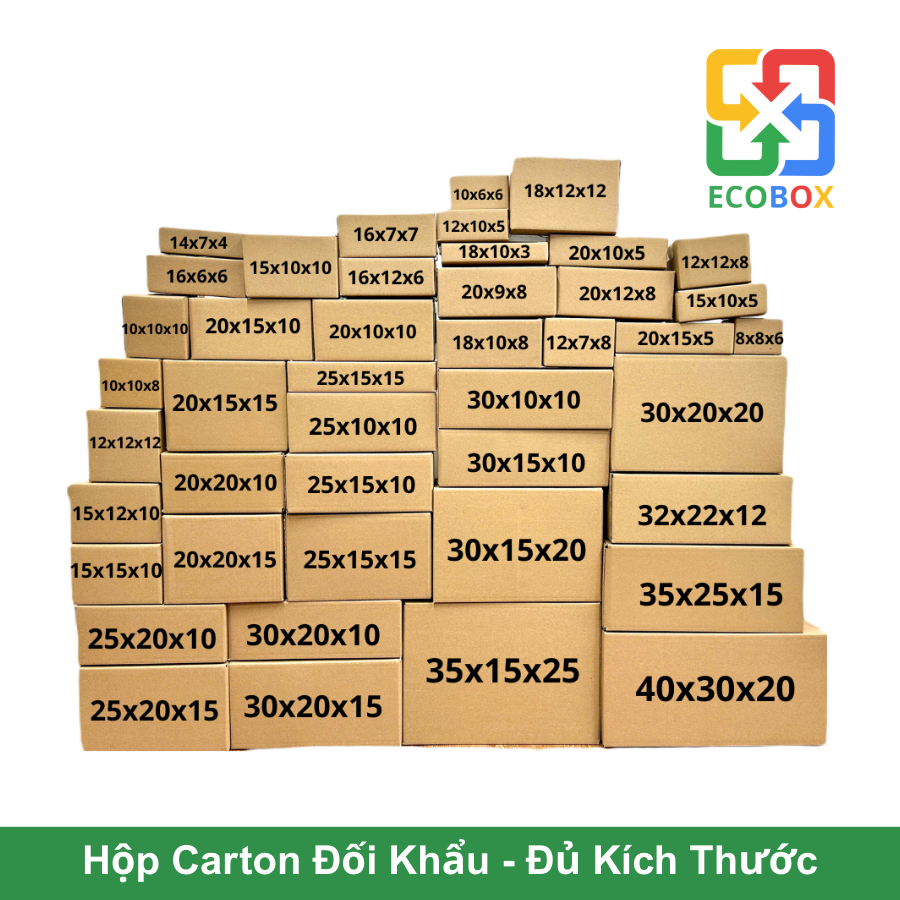 Hộp carton đối khẩu – ECOBOX