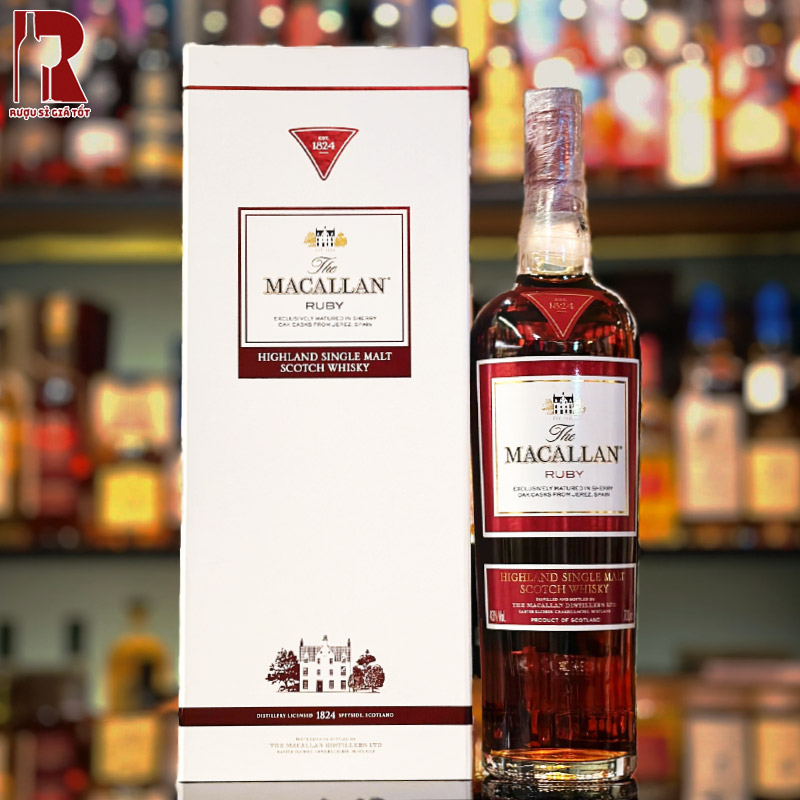 Macallan Ruby Chính Hãng Giá Rẻ Tại Rượu Sỉ