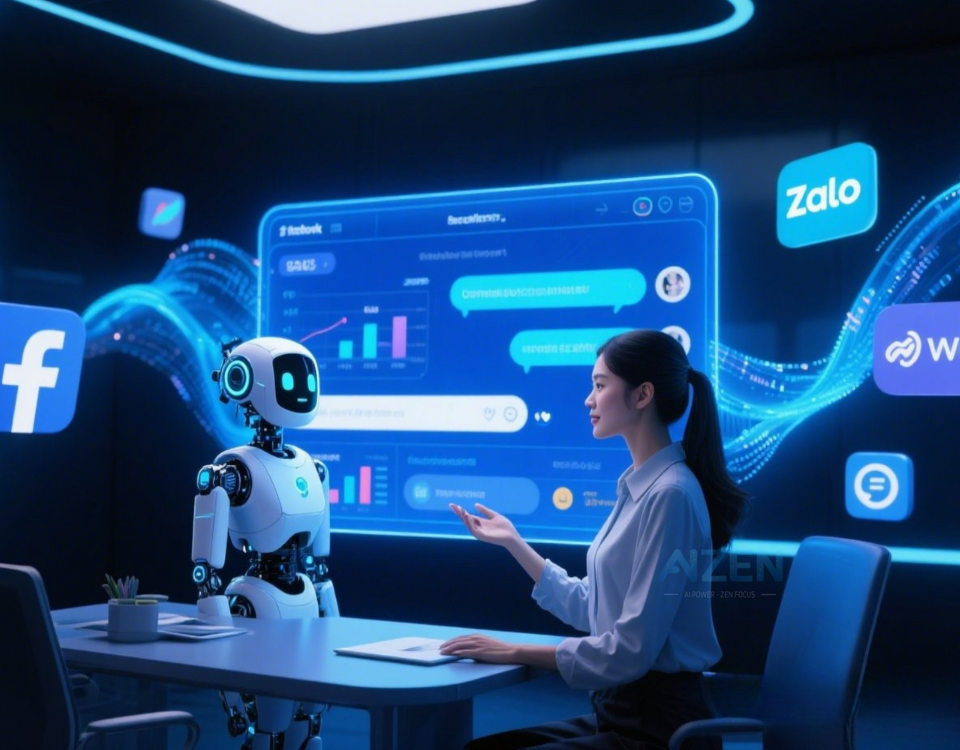 AIZEN CHATBOT AI – TRỢ THỦ ĐẮC LỰC CHO DOANH NGHIỆP